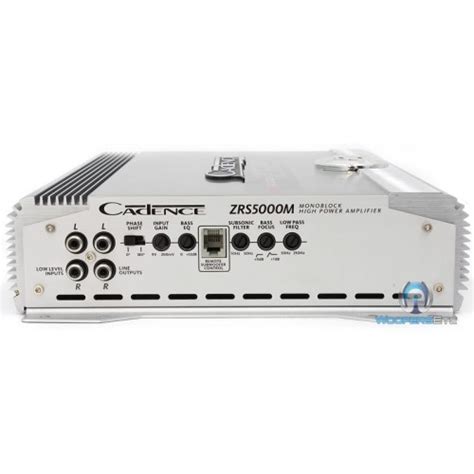 Zrs 5000m Cadence 1 Ch 450 Watt Amplifier