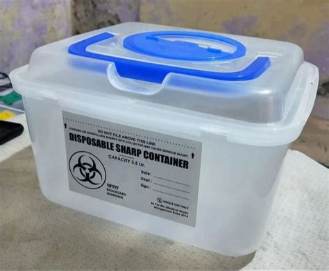 Plastic 3 5 Litre Sharp Container Medium At ₹ 60 Piece In New Delhi Id 26307281362