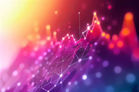exploration of abstract data visualization utilizing vibrant colors and