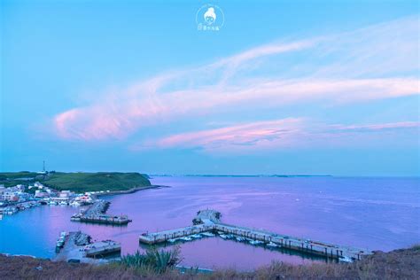 澎湖西嶼在三仙塔外垵漁港浪漫渡過夕陽時光 Shh Just Tell You