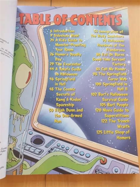 Bart Simpsons Treehouse Of Horror Heebie Jeebie Hullabaloo 1999 Comic Book Eur 1065