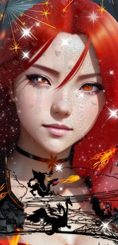 Enchanting Redhead Fantasy Art Free Download
