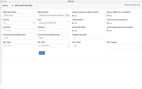 Using Mqttbox To Connect To Emqx Cloud Emq