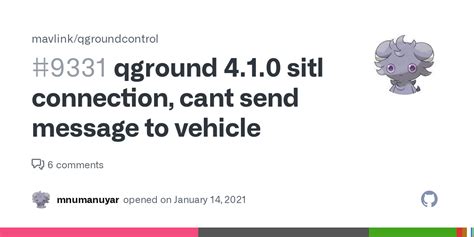 Qground 410 Sitl Connection Cant Send Message To Vehicle · Issue