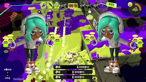 소심한 플레이에 자신감을 넣어주자 생각 없는 좀비 스파이 가젯 오픈랭 플레이 스플래툰3 Youtube