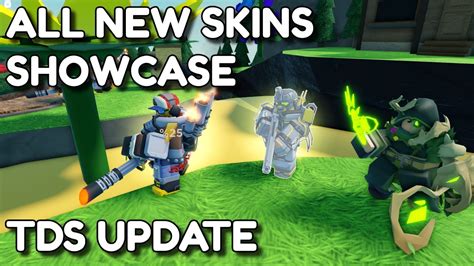 Tds All New Skins Showcase Deluxe And Premium Crate Skins Roblox
