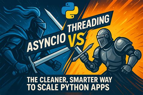 ⚔️asyncio Vs Threading The Cleaner Smarter Way To Scale Python Apps