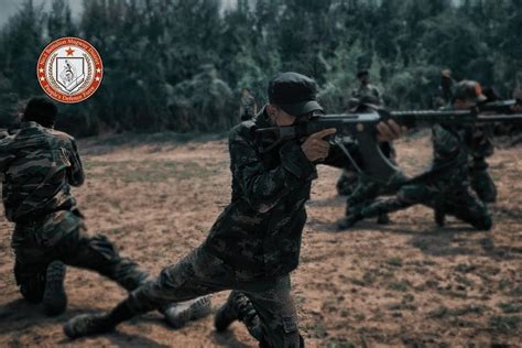 မကွေးခရိုင် Pdf အမှတ် ၂ တပ်ရင်း စစ်ရေးလေ့ကျင့်မှု ပုံရိပ်များ ဓာတ်ပုံ