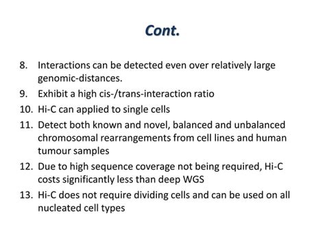 Chromatin Conformation Capture Pdf Chemistry Science