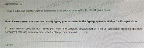 Solved This Is A Subjective Question Hence You Have To