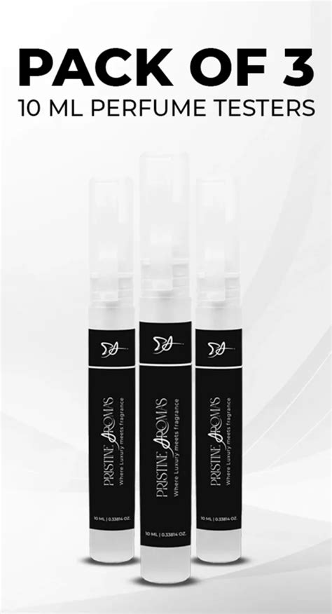 Pack Of 3 10 Ml Tester Kit Pristine Aromaspristine Aromas