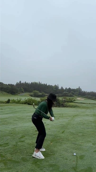 제주도 필드레슨 시원한 롱아이언 스윙보고가실게요🕊️ Klpga정혜윤프로 Golf 여자프로골퍼 Golfswing 프로골퍼 골프 골프선수 골프스윙