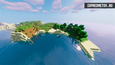 Сид на деревню на острове 1 12 2 Minecraft Вики