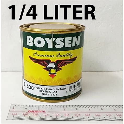 Boysen Qde Silver Gray B 630 Silver Grey 14 Liter
