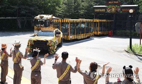사파리월드 와일드 트램으로 만나요 연합뉴스