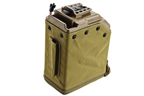 Lambda Defense 5000 Rds Drum Magazine For Mk48 Lmg Aeg Airsoft Machine Gun Tan Ehobbyasia