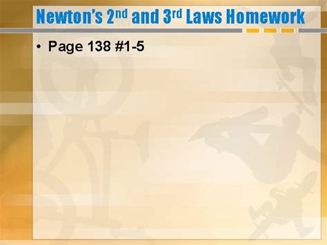 Newtons Nd And Rd Laws Of