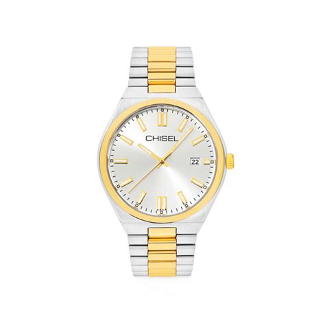 Chisel Mens Regent Watch In Gold Prouds