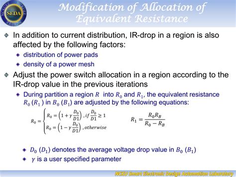 Ppt Current Density Aware Power Switch Placement Algorithm For Power