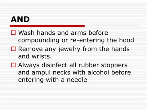 PPT Aseptic Technique PowerPoint Presentation Free Download ID