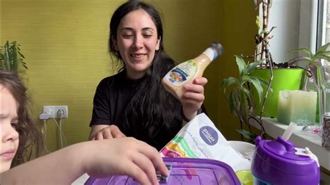 ვიყიდე დაბალკალორიული სოუსი სტევია და კონტეინერები 😅ჩემი სადილი Youtube