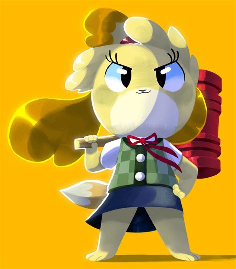 Isabelle Is Ready To Smash R Smashbrosultimate