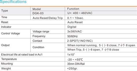 Dgs 03pin Type Buy Digital Three Phase Voltage Control Relay High