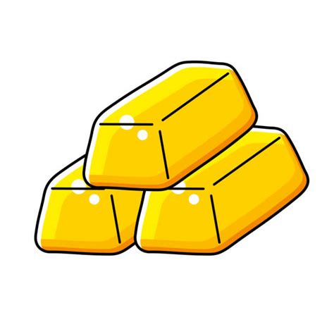 220 Cartoon Of Stack Of Gold Bars Stock Illustrations Royalty Free