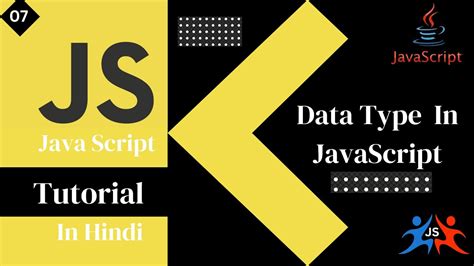 Javascript Tutorial Data Types In Javascript Part 7 Hindi Urdu Youtube