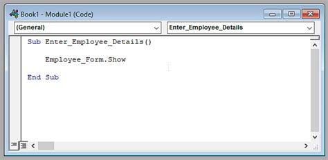 How To Create Userforms In Excel