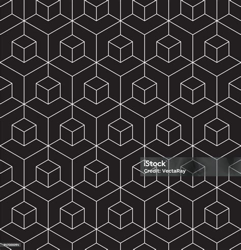 원활한 3d 와이어 프레임 큐브 구조 패턴 배경 0명에 대한 스톡 벡터 아트 및 기타 이미지 0명 3차원 형태 건설 산업 Istock