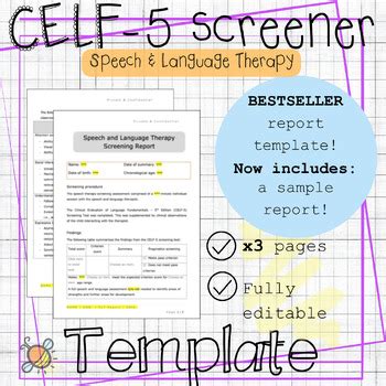 Celf 5 Screener Pdf