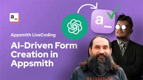 Appsmith Livecoding Ai Driven Automated Form Creation Appsmith