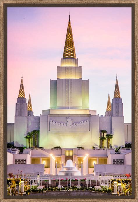 Oakland Temple Christmas Lights By Scott Jarvie Altus Fine Art