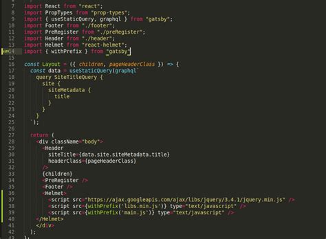 jquery not detected when link in html js or gatsby ssr js · issue