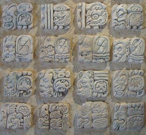 Palenque Glyphs Mayan Glyphs Maya Civilization Mayan Art