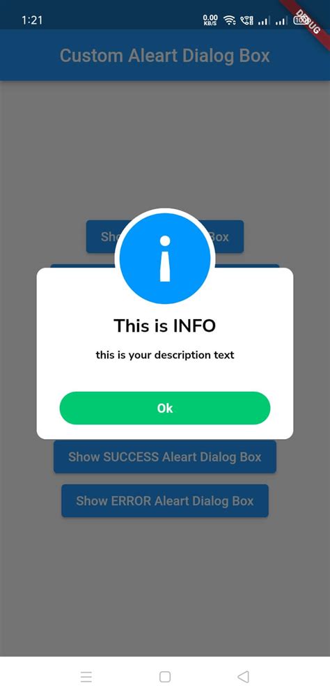 How To Implement An Alert Dialog Box In A Flutter Do Somthings