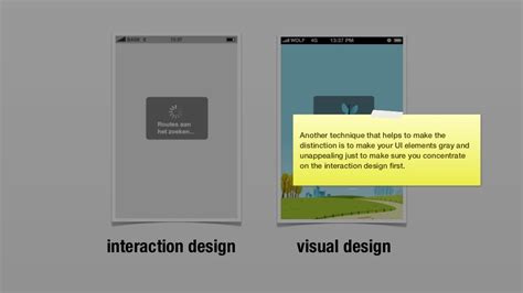 Visual Design User Interface