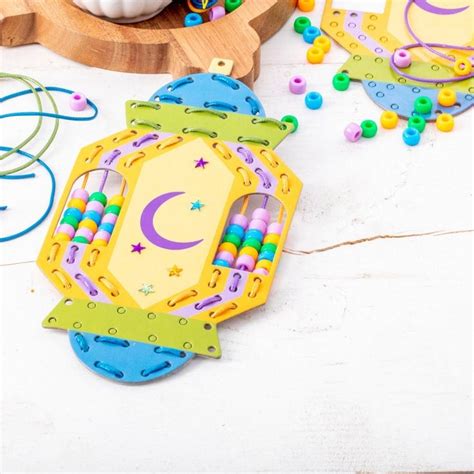 Holiday Lantern Threading Craft Party Pack Set Of 6 Etsy Ramadan