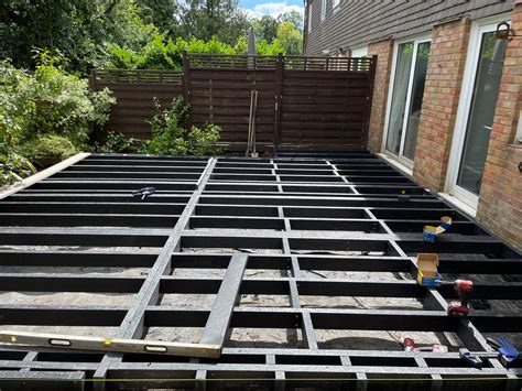Decking With Composite Frame In Old Coulsdon Millboard Decking