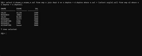 Subquery In Sql In C L Sq The First Outer Query Is Executed Then The