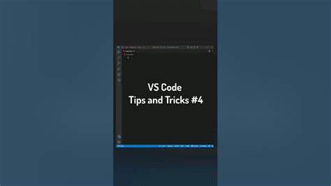 Vs Code Tips And Trick Part 4 Viral Programming Code Shorts Youtube