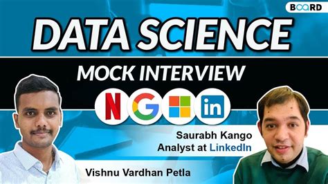 Data Science Mock Interview How To Get Hired By Top Organizations As A Data Scientist Youtube