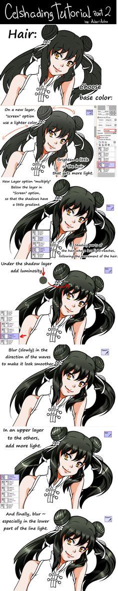 10 Cellshadingstuffs Ideas Cell Shade Drawing Tutorial Digital