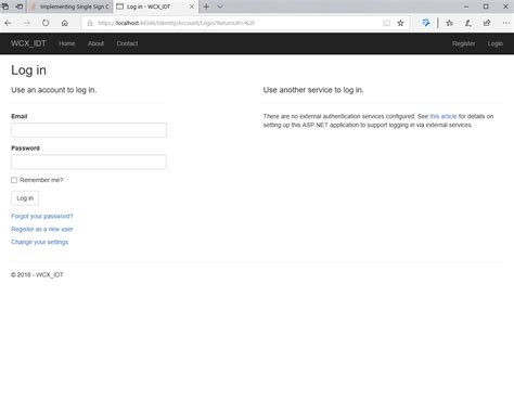 C Net Core Identity 21 Authentication Not Working Correctly