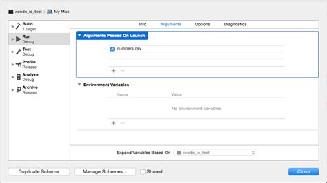 How To Work With C Redirection In Xcode Stack Overflow