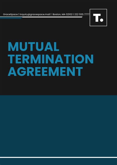 Free Mutual Termination Agreement Template To Edit Online Free Mutual Termination Agreement Template To Edit Online