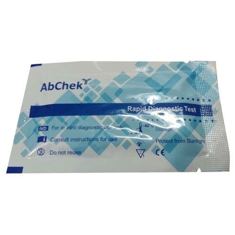 Plastic Rapid Diagnostic Test Kit At Best Price In Delhi Safety First Solution