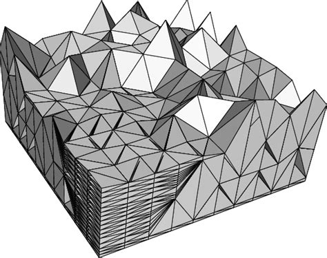 An Unstructured Tetrahedral Spacetime Mesh Over A Triangulated Uniform Download Scientific