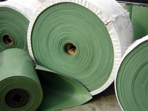 绿色橡胶输送带 佛山市南海源铖工业皮带有限公司